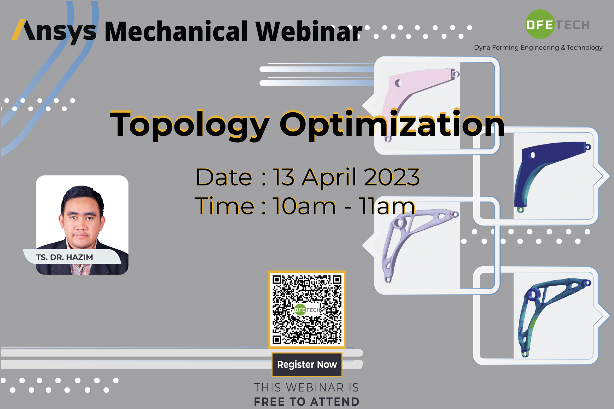 ANSYS Mechanical Webinar (Topology Optimization) – News & Events ANSYS Mechanical Webinar (Topology Optimization) – News & Events